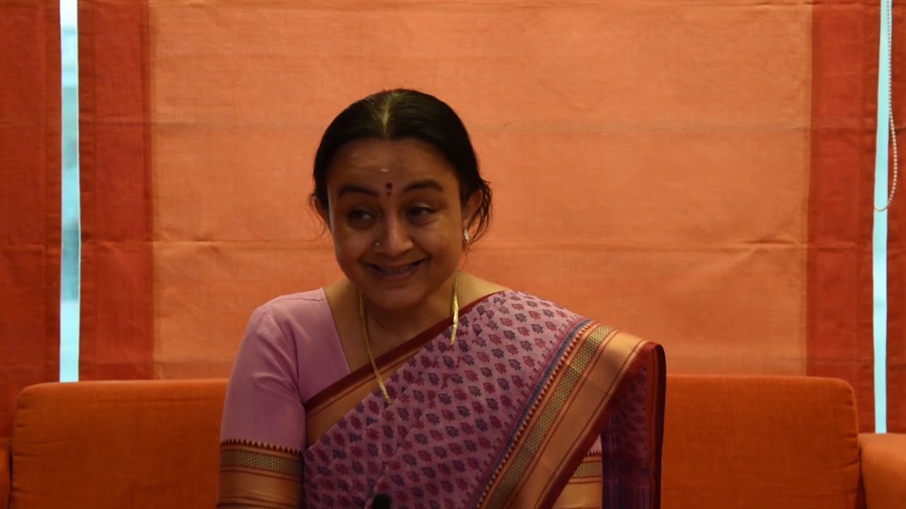 Prof. Sundaravalli Narayanaswami, Faculty Chair, speaks about the ...