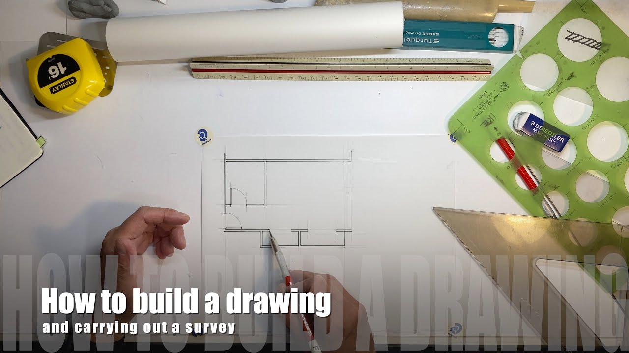 How to build a drawing PART 2 - YouTube