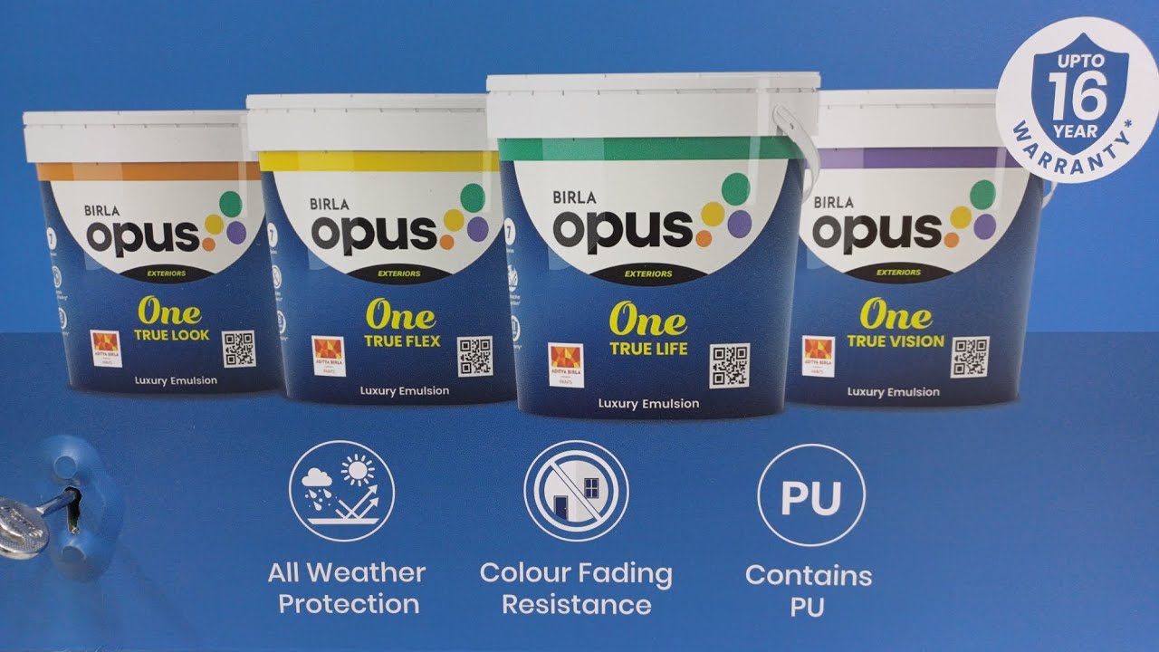 (2) OPUS ONE - Luxury interior Paint #16yr warranty #Birla Opus Paint ...