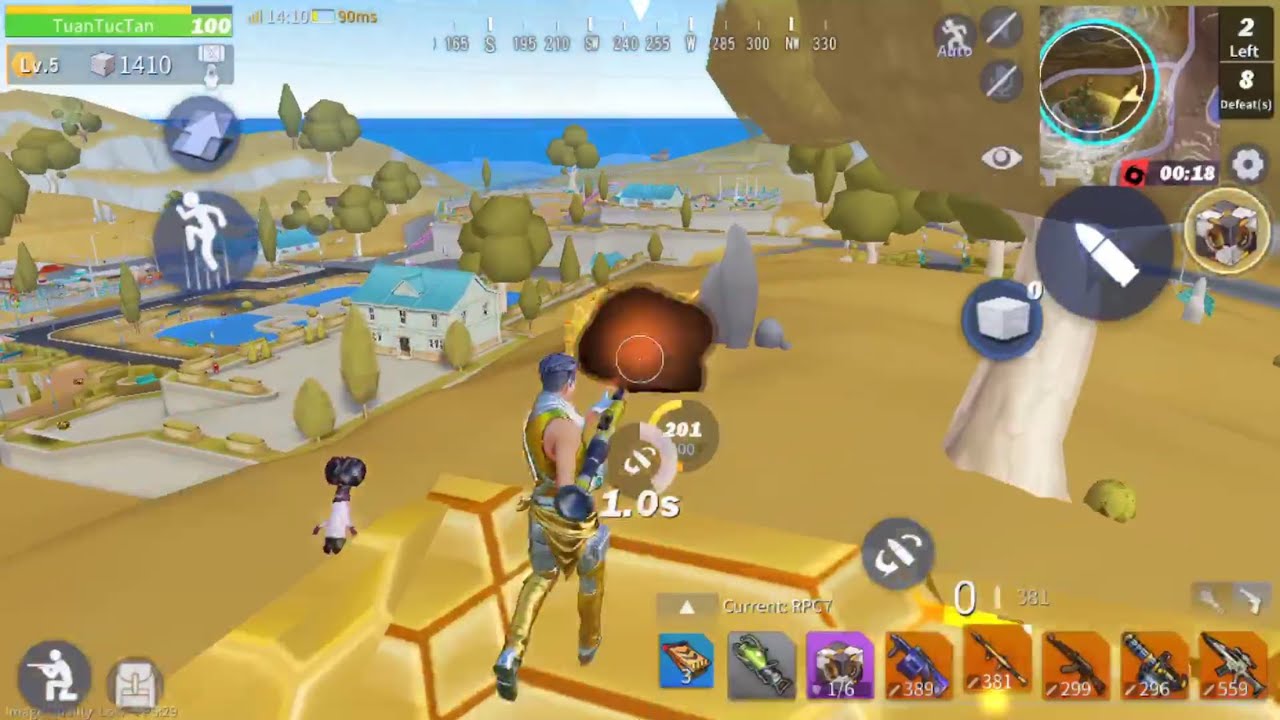 Creative Destruction Mobile [ Cd ] top 1 chế độ holey battle - YouTube