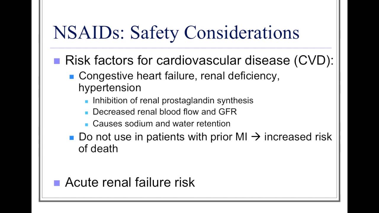Analgesics and Anti-pyretics: NSAIDs - YouTube