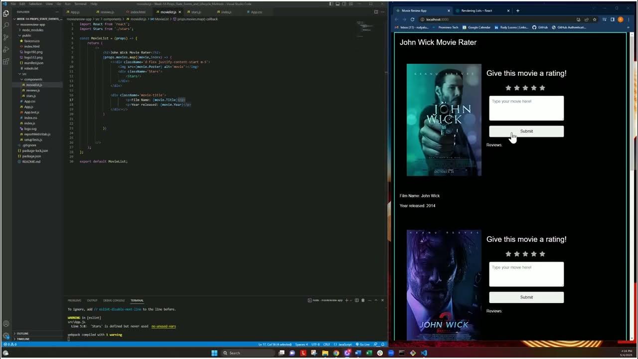 Promineo Tech Week 14 Coding Assignment - YouTube