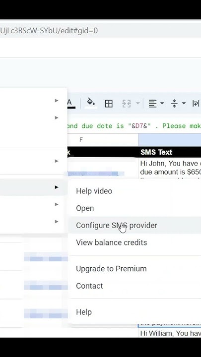 Send SMS from Google Sheets #shorts #googlesheets #sms #twilio - YouTube