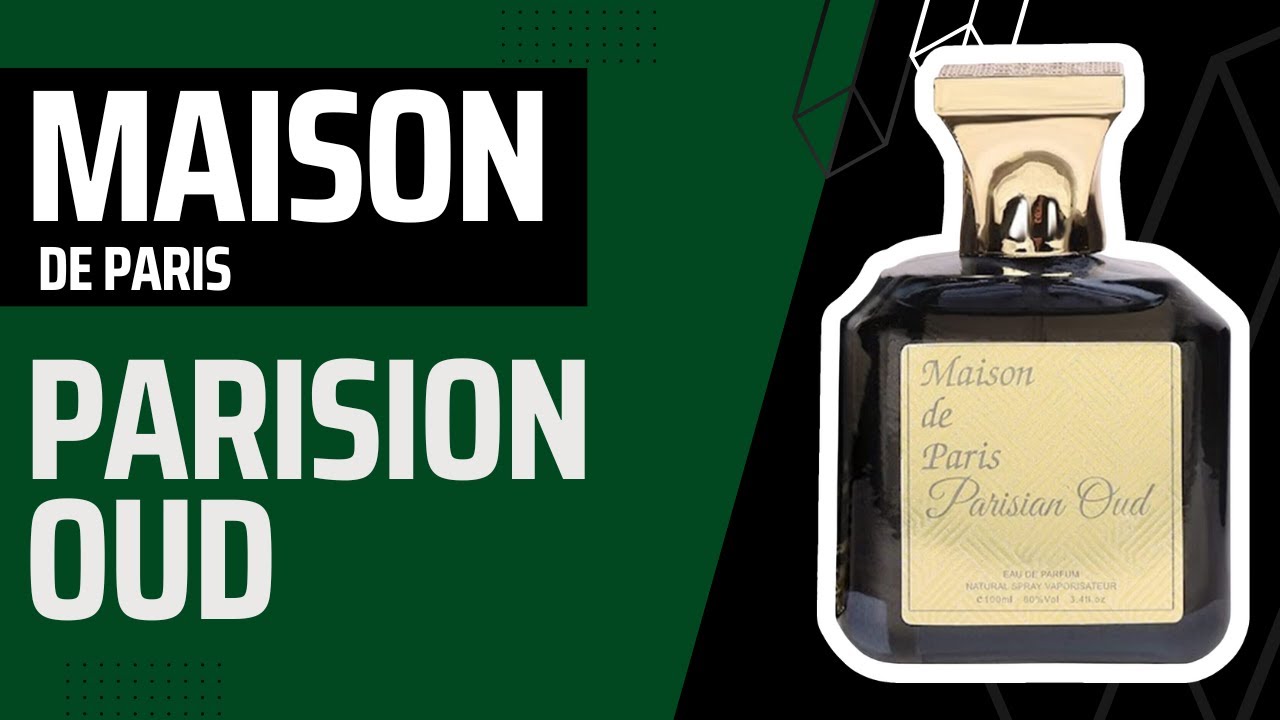 Maison De Paris Parision Oud Men's Cologne Review | 20 Under $20 - YouTube