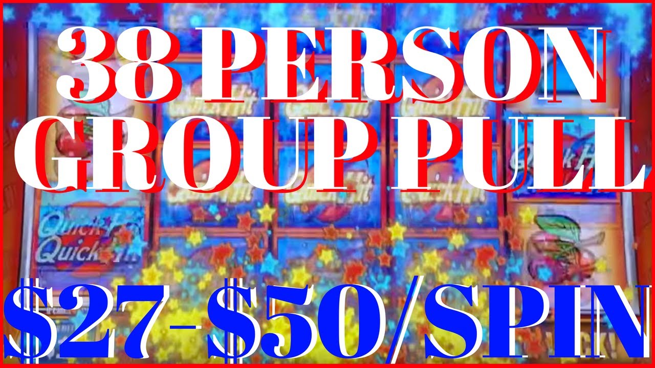 👪 38 Person Group Pull $27-$50/SPIN High Limit Slots EVERY FRIDAY - YouTube