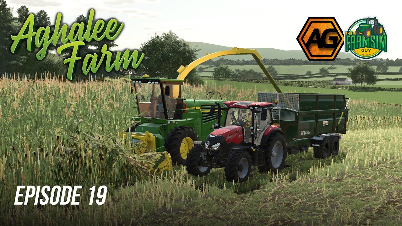 Corn Silage Time! - Aghalee Farms with @ArgsyGaming - Ep19 - YouTube