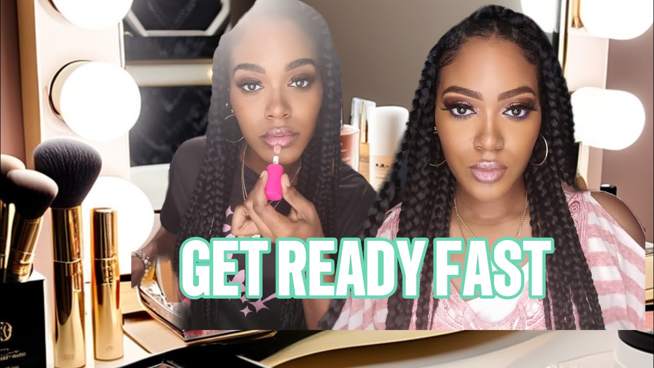 Quick Makeup for Running Late | 5 Minute Routine | Get Ready Fast - YouTube