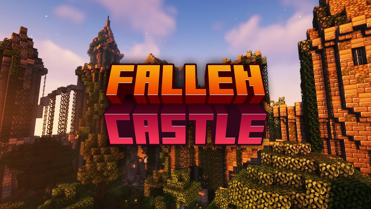 I Found The Fallen Castle in Minecraft - YouTube