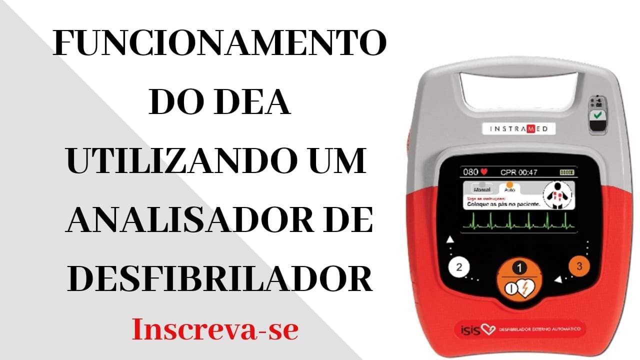 Como usar Desfibrilador Externo Automático DEA ISIS INSTRAMED - YouTube