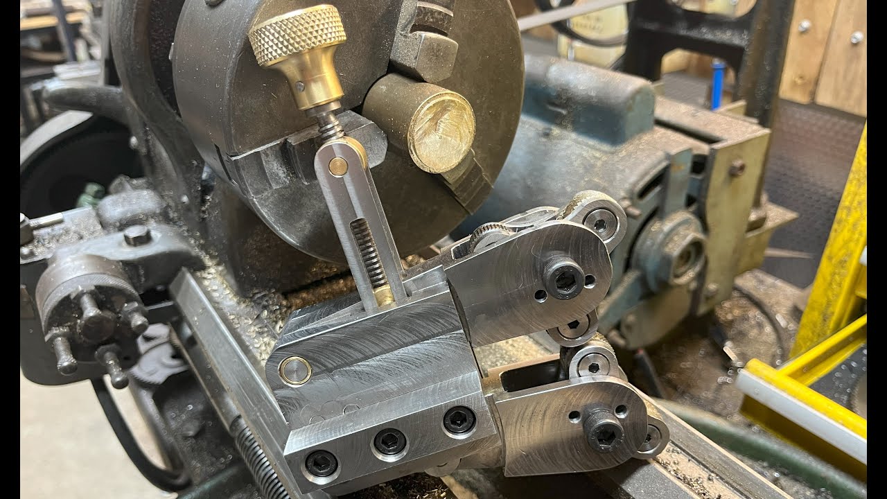 A Universal Clamp style Knurler: pt 2 the arms and guides - YouTube