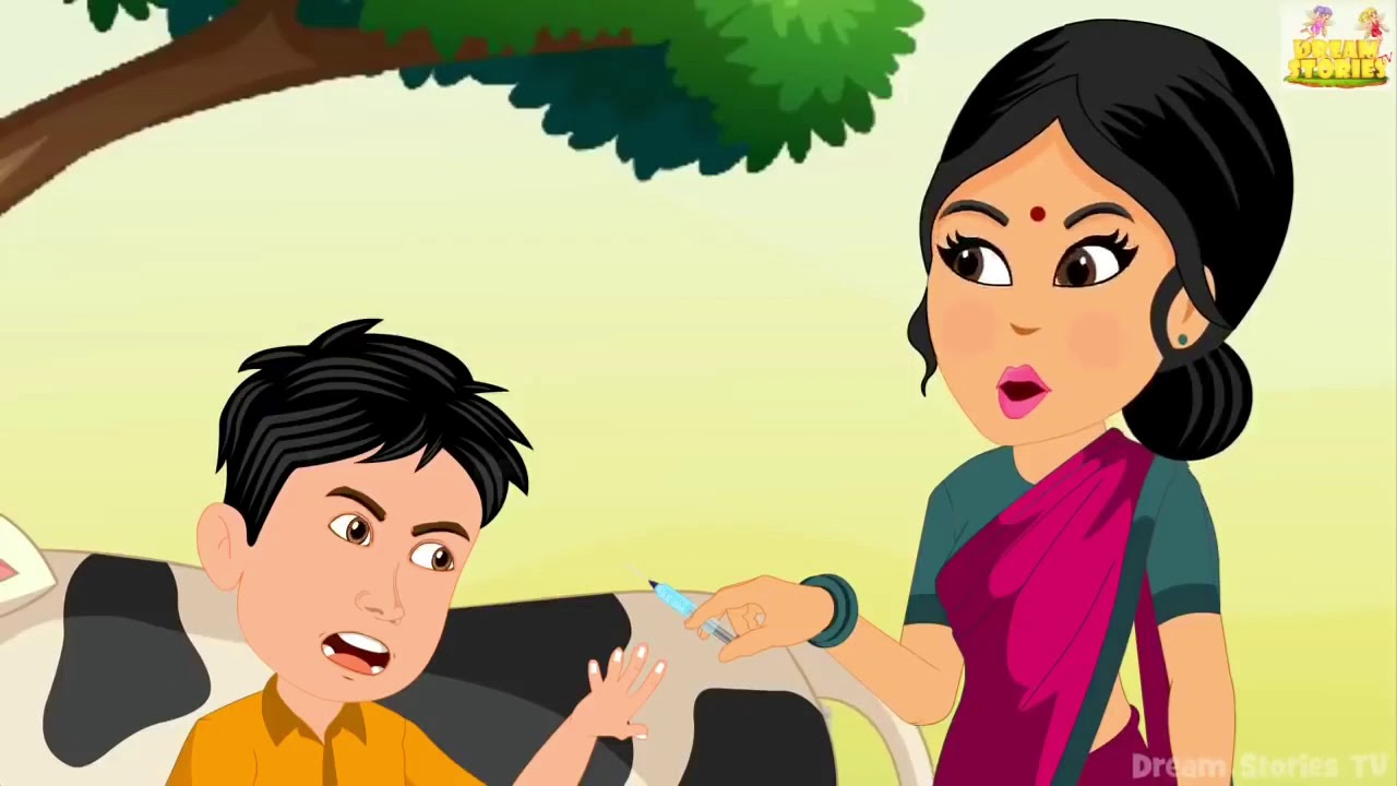 2019 जादुई टीका - Lalchi Dudhwali - हिंदी कार्टून स्टोरी फॉर किड्स ...