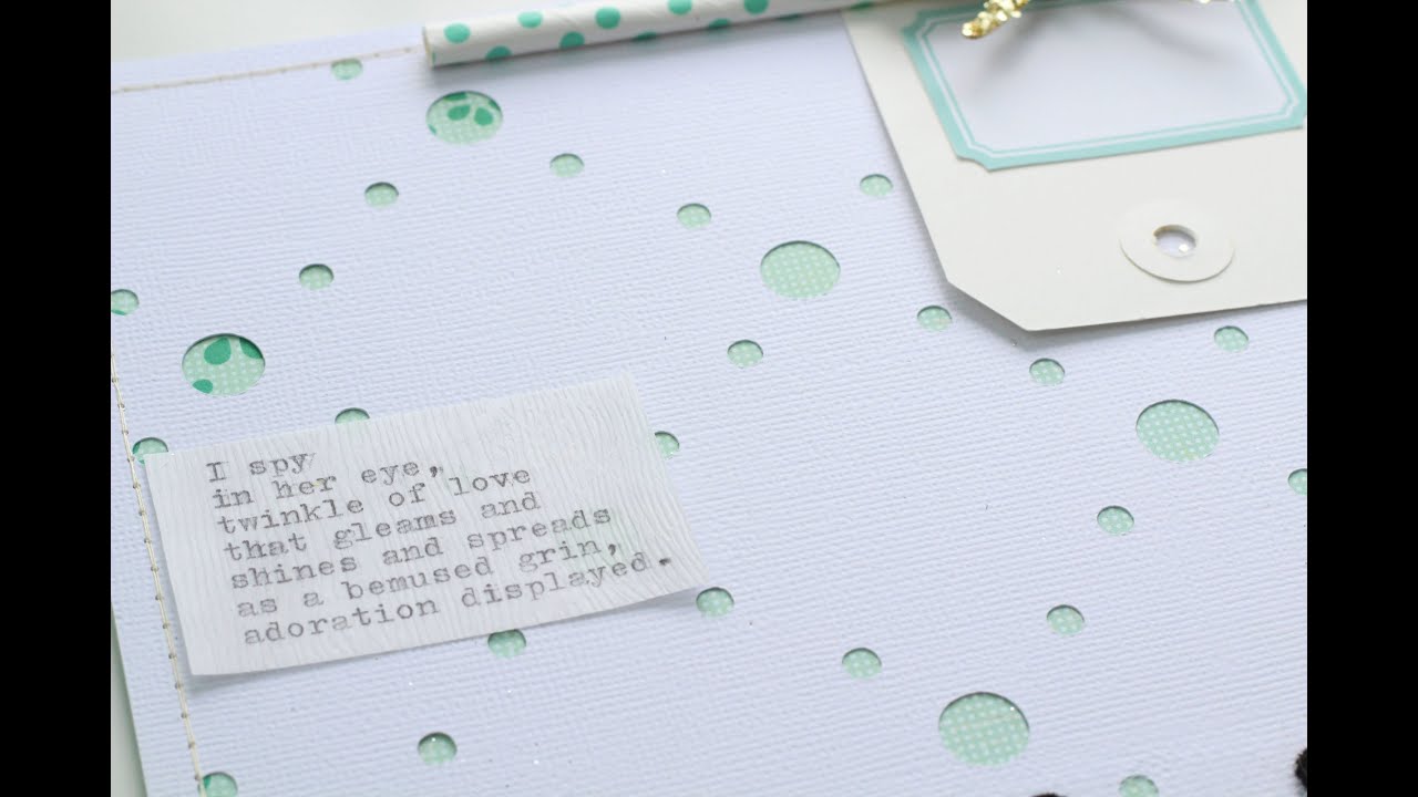 I spy scrapbooklayout process -- bonus video for Big Picture Classes ...