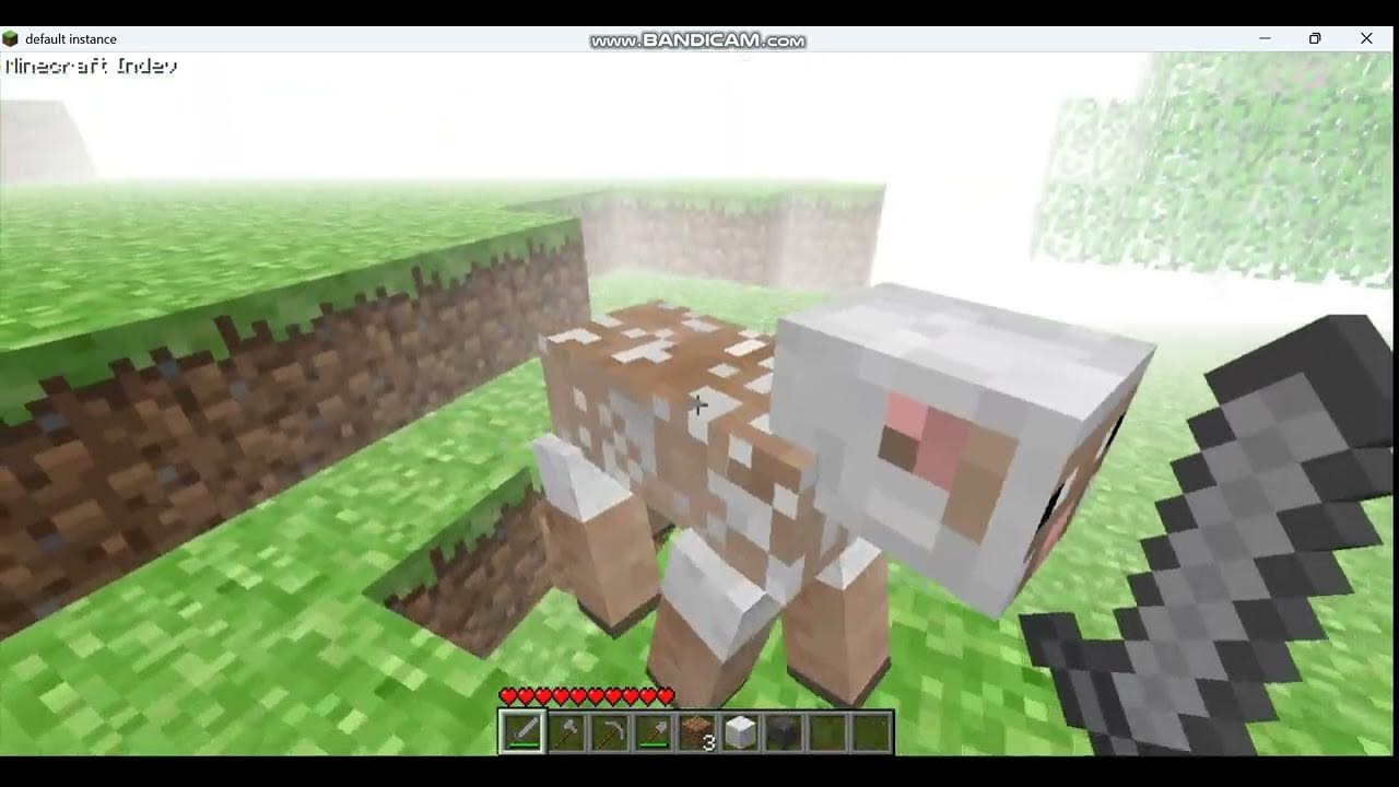 Minecraft Indev 20100219 - YouTube