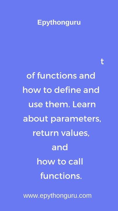 Python Mastery in 9 Steps | step 7 & 8 | Let's level up your Python skills even further - YouTube