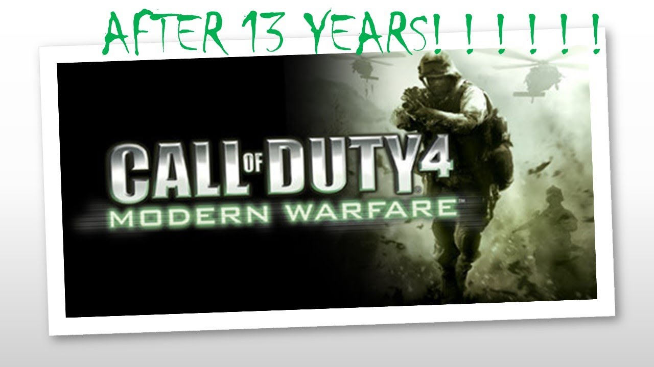 Call of duty 4 Campaign mode #1 (How to start your gaming journey ...