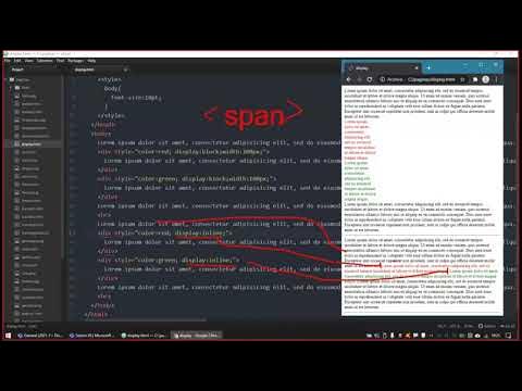 058 CSS: display y visibility - YouTube