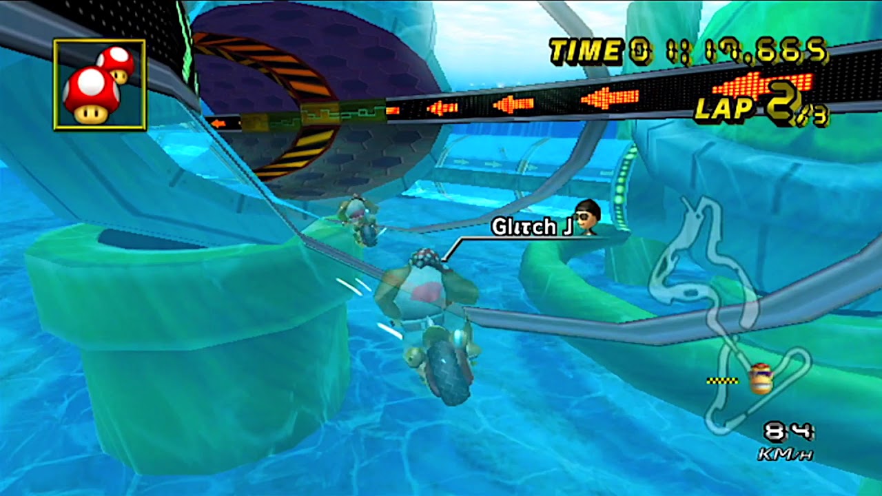 [MKWii] Koopa Cape Comparison - Justin vs Ace - YouTube