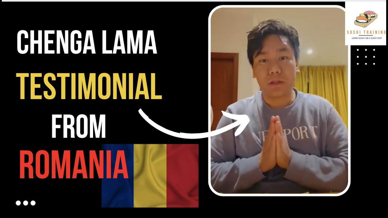 Chenga Lama from Romania 🇷🇴 Taking Sushi Class - YouTube