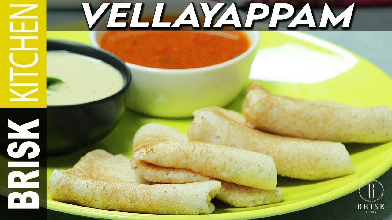Vellayappam recipe | kerala style kalappam | how to make vellayappam ...