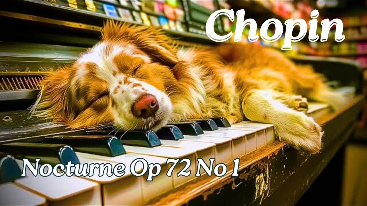 Soothing Piano Harmonies 🌊 Background Music 📖 Chopin Nocturne Op 72 No ...