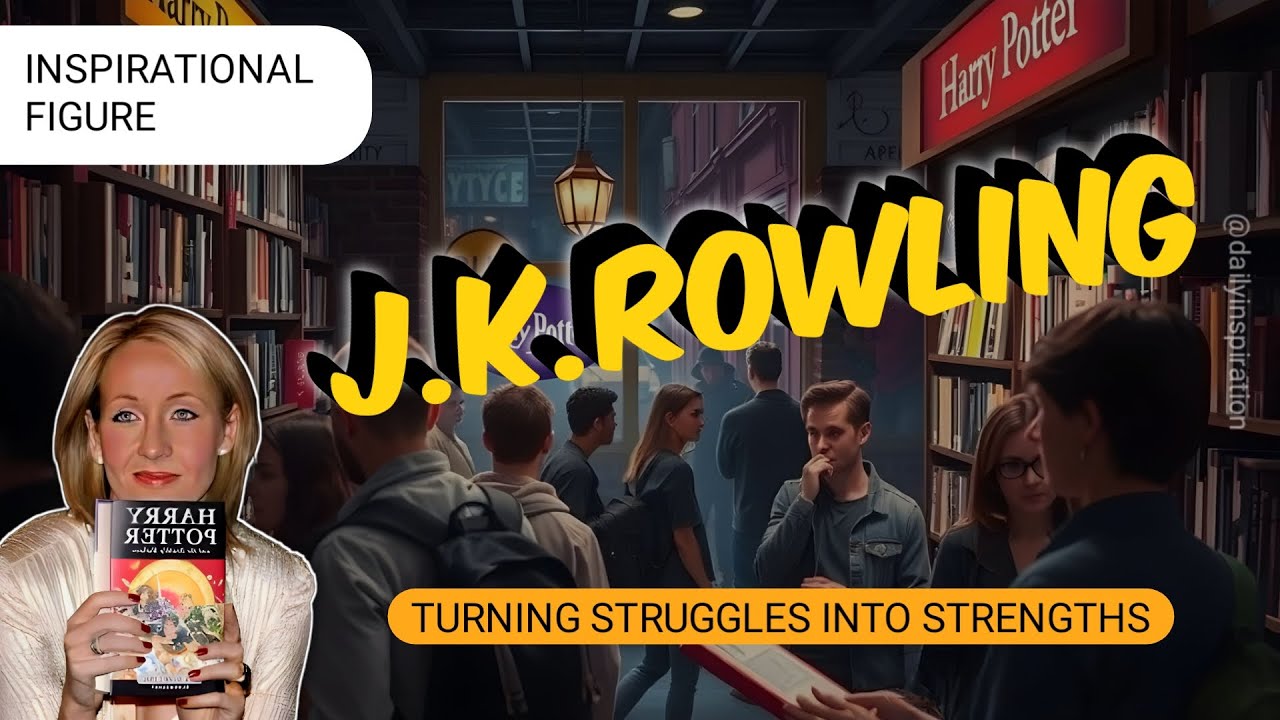 𝗝.𝗞 𝗥𝗢𝗪𝗟𝗜𝗡𝗚 (Turning 𝗦𝗧𝗥𝗨𝗚𝗚𝗟𝗘𝗦 into 𝗦𝗧𝗥𝗘𝗡𝗚𝗧𝗛𝗦) : INSPIRATIONAL FIGURE ‼ ...