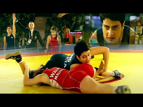 Geetha Won The International Kusthi Game Best Climax Scene || Aamir Khan || Cinema Theatre