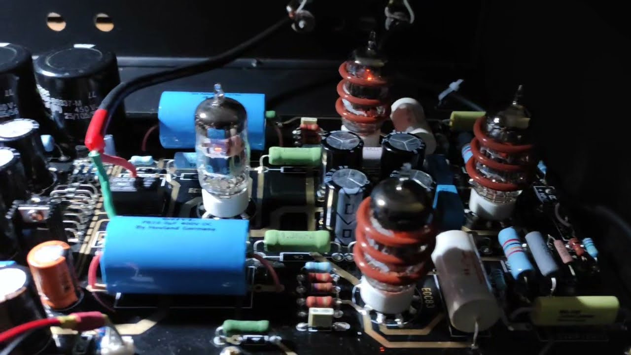 DIY Vacuum Tube Preamplifier CAT SL-1 Diagram - YouTube
