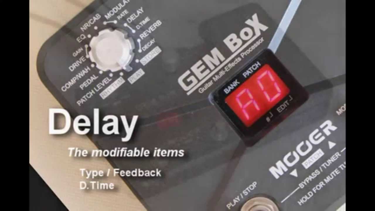 Mooer Canada Gem Box - YouTube