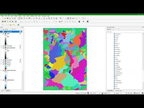 Derive all subcatchments from a DEM using PCRaster in QGIS - YouTube