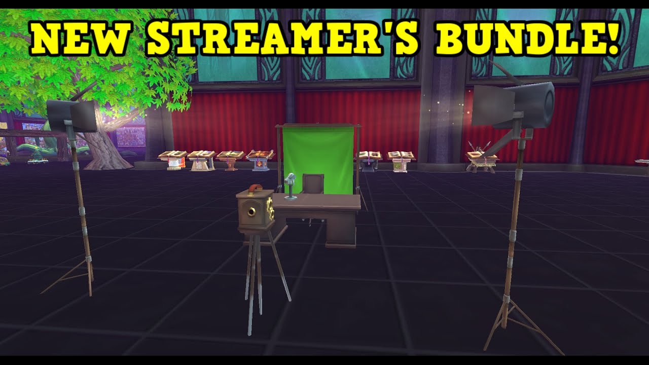 Wizard101 : NEW STREAMER'S BUNDLE! - YouTube