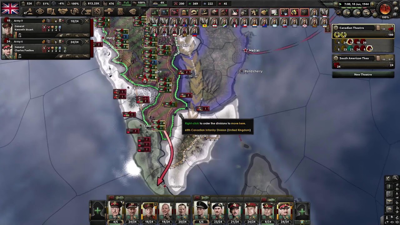 Hearts of Iron IV - Kingdom of Canada (Kaiserredux Mod) - YouTube