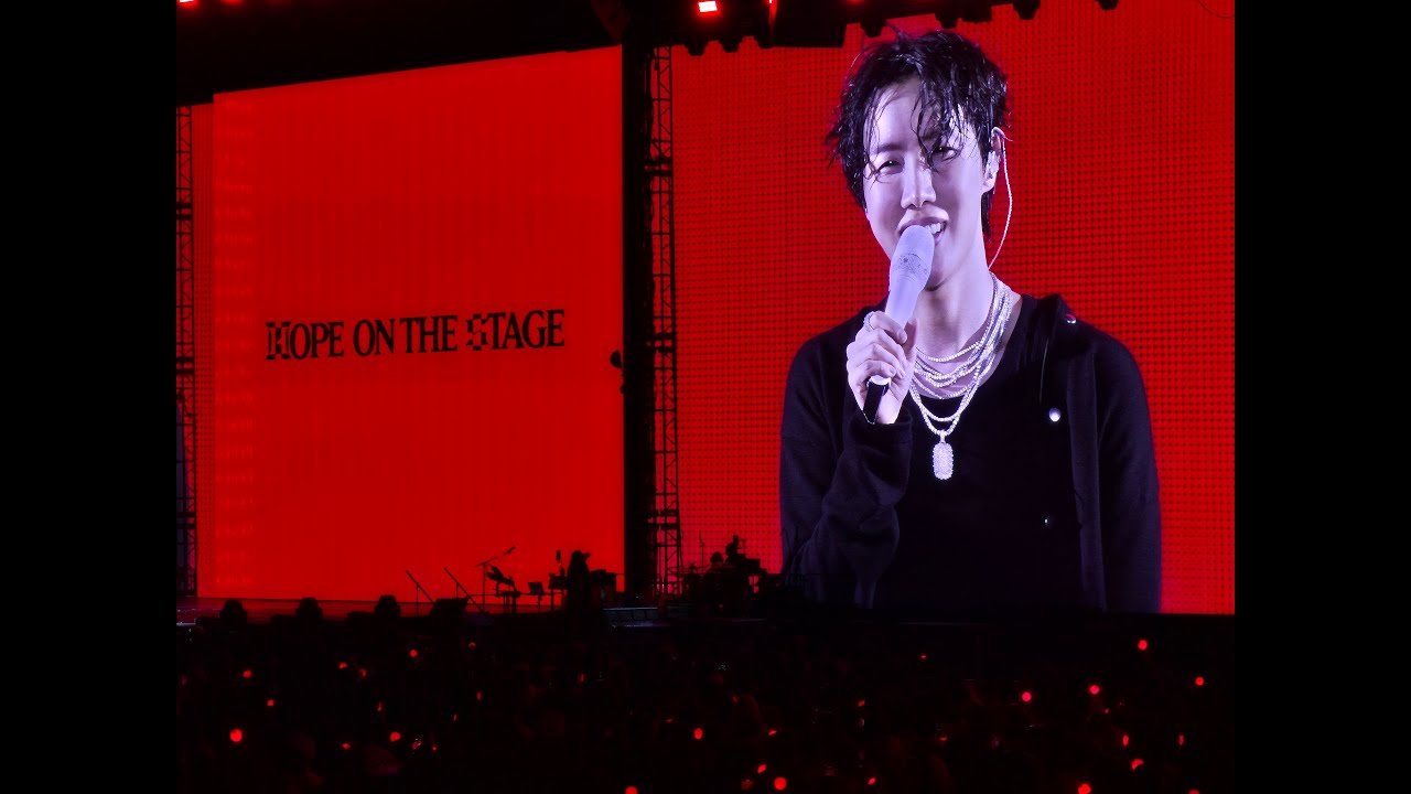 JHOPE (BTS) 'MIC DROP' 'Hope On The Stage' in LA 2025 - YouTube