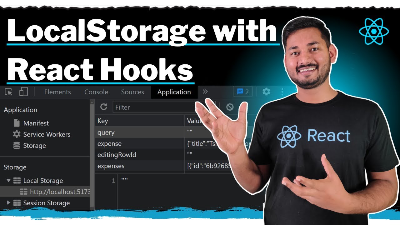 Localstorage In React Using Custom Hook The Complete React Course 0987