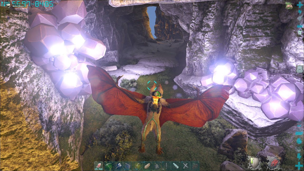 Fjordur- Ark Survival Evolved -hunting Shadowmanes - YouTube
