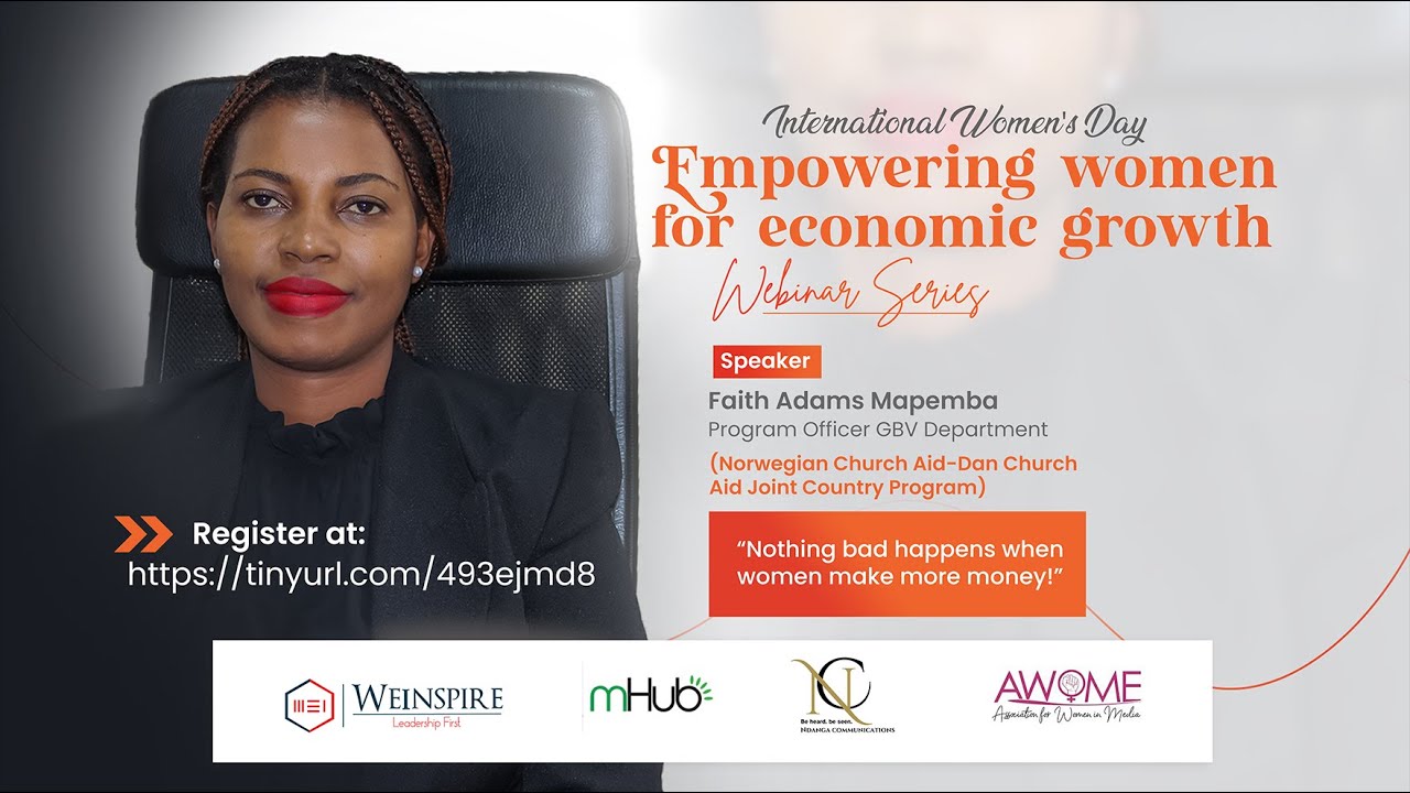 Faith Adams Mapemba || Empowering Women For Economic Growth - YouTube