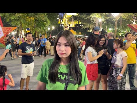 Wat Phnom Walking Tour - Cambodia Virtual Walk - Phnom Penh 4K - YouTube
