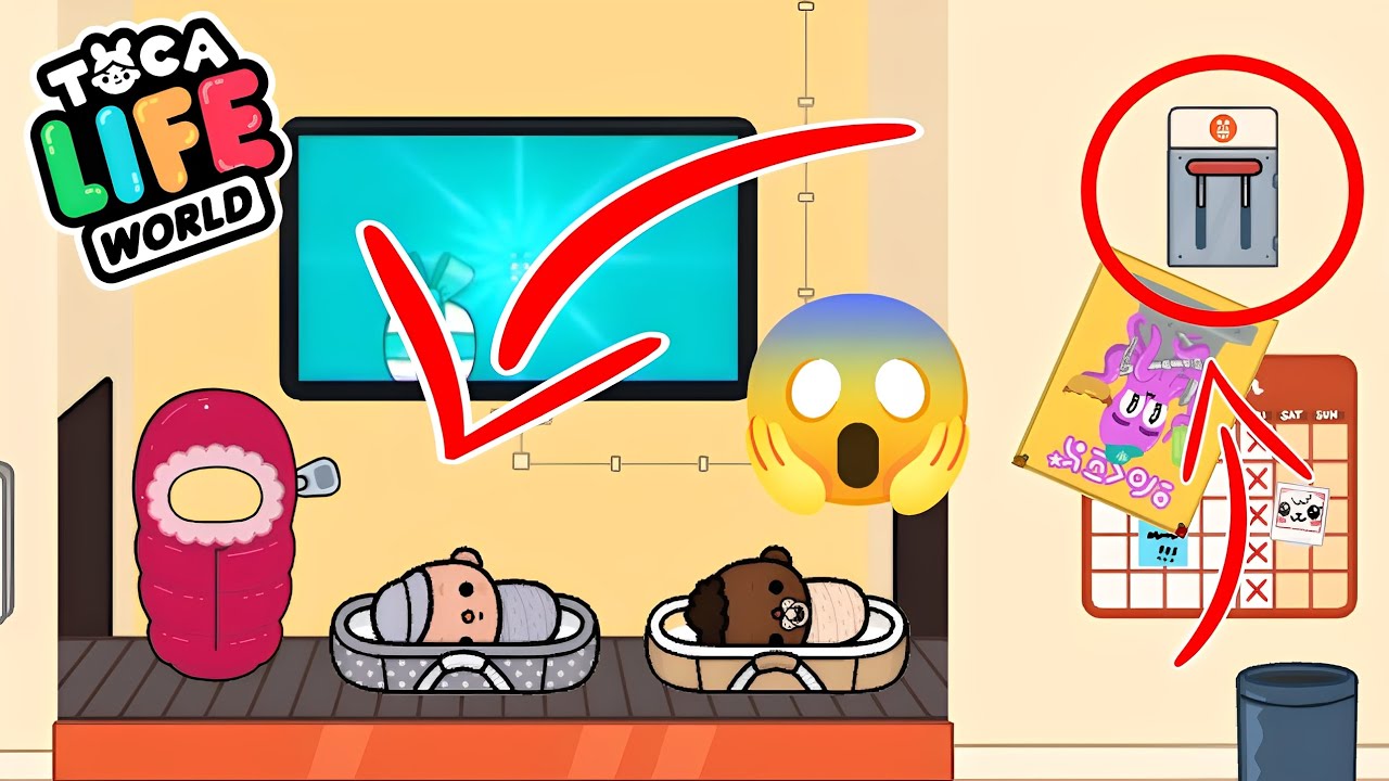 😱HOW TO FIND HIDDEN SECRETS HACKS IN TOCA LIFE WORLD | toca boca | toca ...