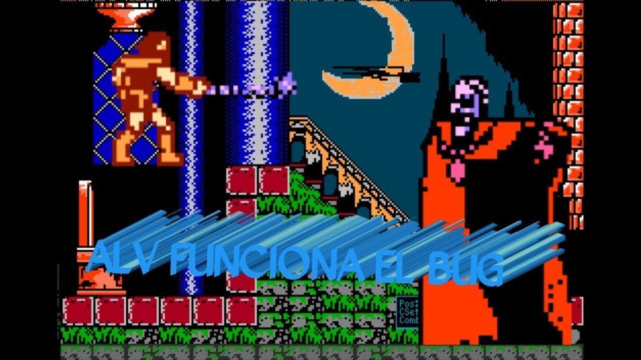 Increíble bug de castlevania que me sale durante la partida - YouTube
