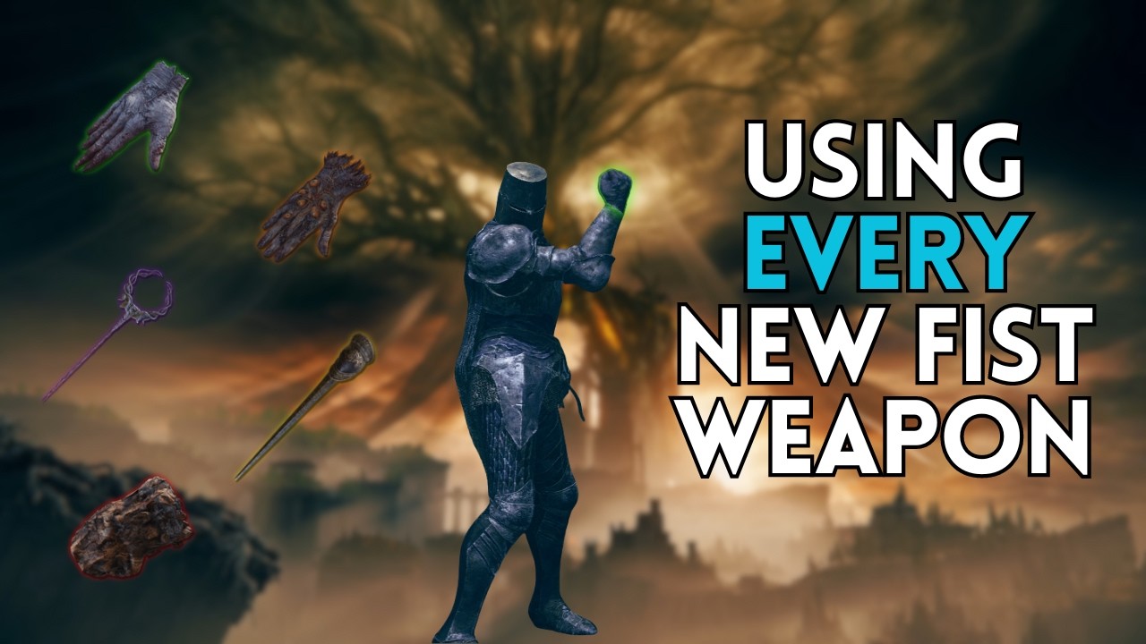 Fist Weapons go BRRRR in the Elden Ring DLC - YouTube