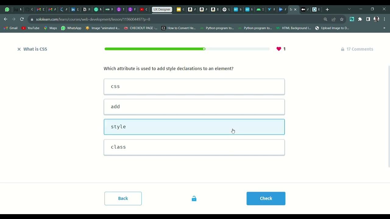 40 What is CSS | Web Development | Sololearn Answers - YouTube