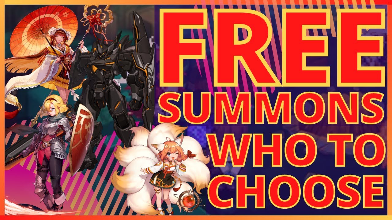 WHAT TO DO With Your 50 Free Summons? | Guardian Tales Guides - YouTube