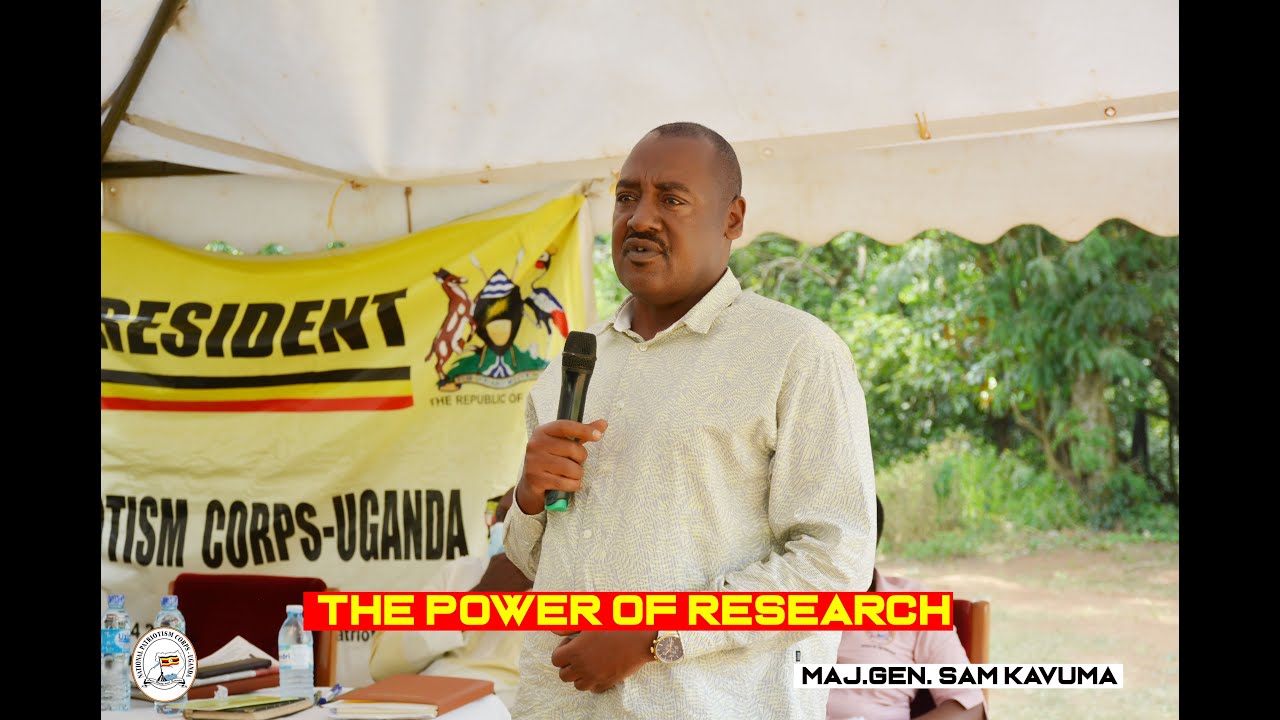 THE POWER OF RESEARCH | MAJ.GEN SAM KAVUMA - YouTube
