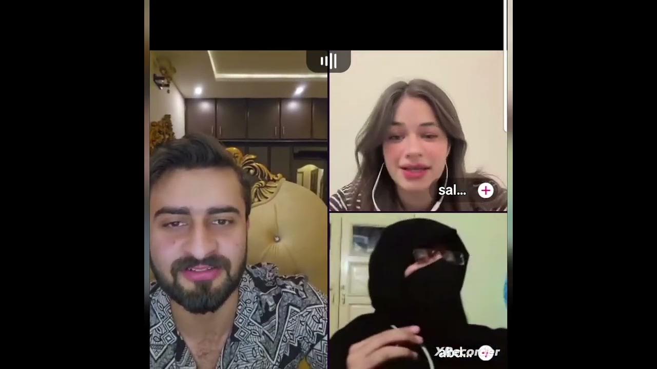 haider shah vs maan doger,new tik tok live ,larky ka lerki ban kr doger ...