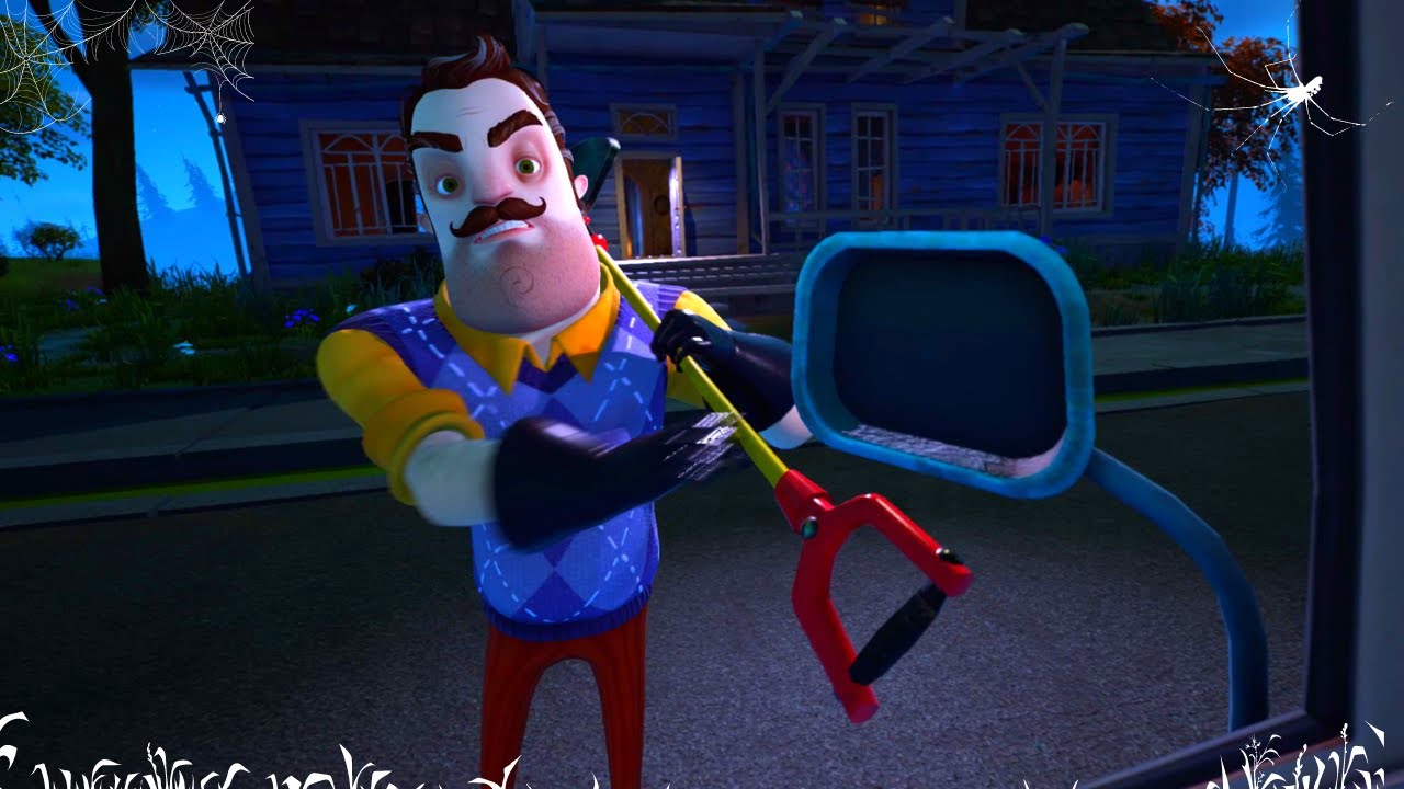 Creepy Hello Neighbor Part-2 - YouTube