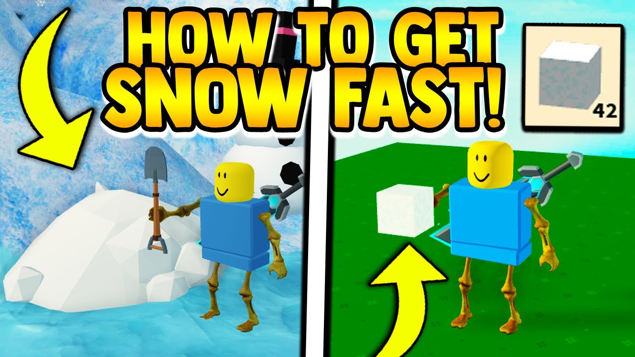 How to get SNOW FAST!! (tutorial) | Roblox Islands/Skyblock - YouTube