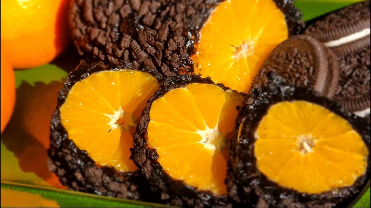 Rulada Oreo cu Portocale Reteta de Post / Oreo Roll with Oranges ...