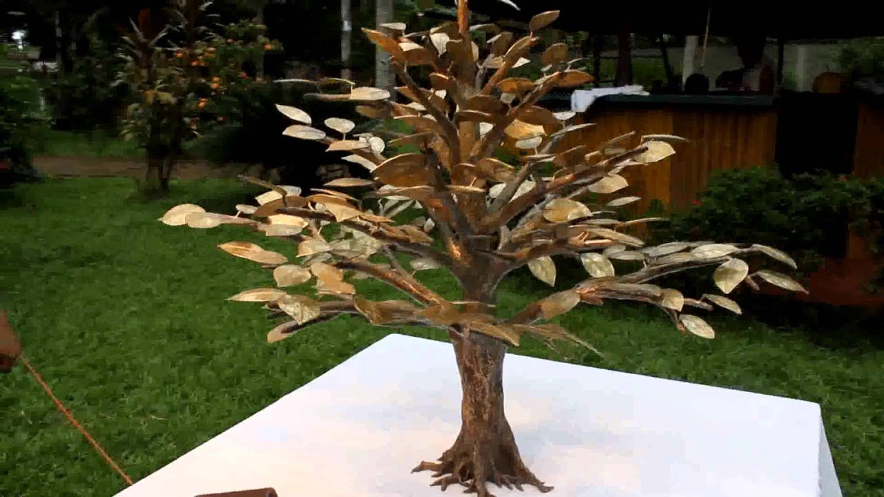 Bronze Tree made in the Philippines - YouTube
