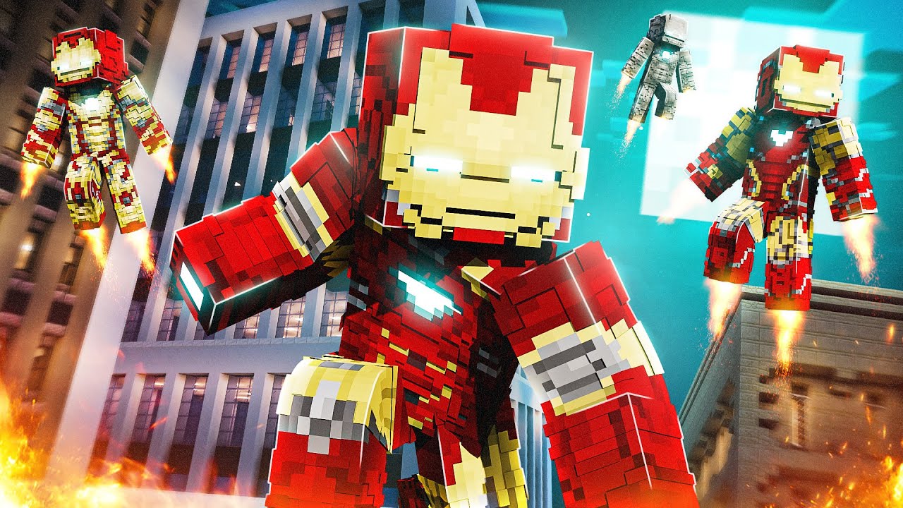 The ULTIMATE Minecraft Iron Man Mod?!... - YouTube