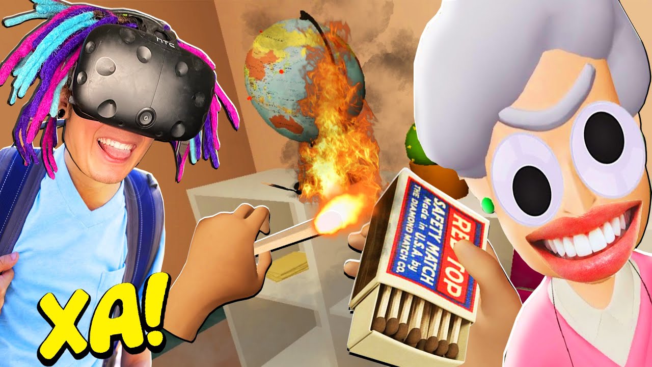 НЕПОСЛУШНЫЙ УЧЕНИК ПОДЖЁГ КЛАСС НА УРОКЕ! (Bad Boy Simulator VR) - YouTube