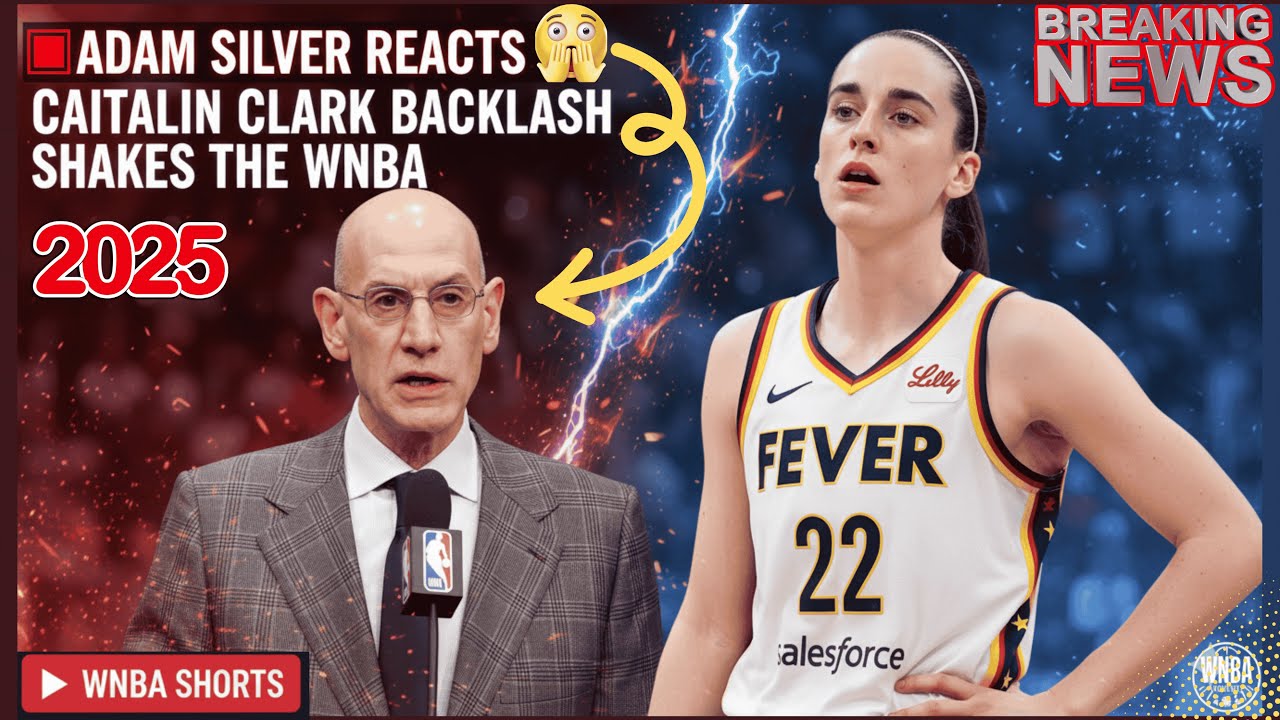Adam Silver’s Message to WNBA Fans After Caitlin Clark Backlash 😳 ...
